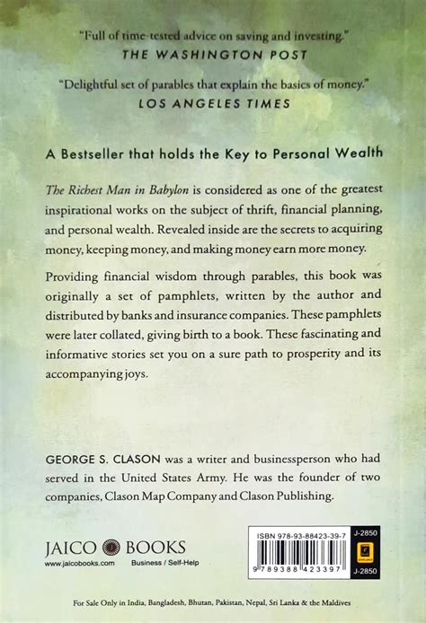 The Richest Man In Babylon – Books and You