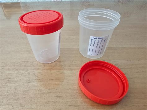 Plastic Specimen Container