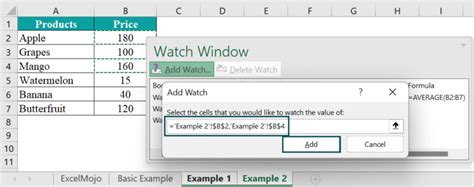 Watch Window In Excel What Is It Examples How To Use