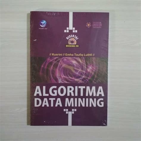 jual buku algoritma data mining cd shopee indonesia