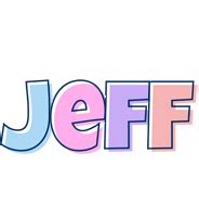 Jeff Logo Name Logo Generator Candy Pastel Lager Bowling Pin