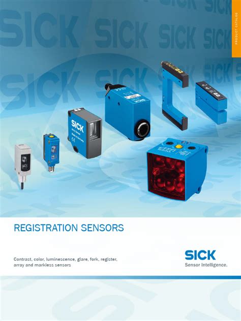 Sick Product Catalog Registration Sensors En Im0038070 Pdf Optical Fiber Sensor