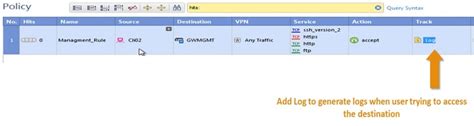 Checkpoint Firewall Policy Rules And Configuration Network Interview