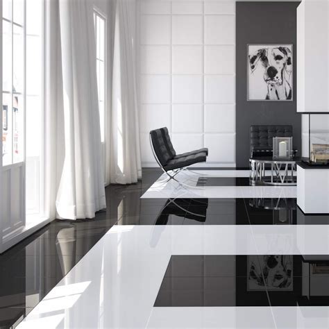 Black Ceramic Floor Tile Gooddesign