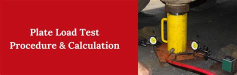 Plate Load Test Structural Consultants Besten