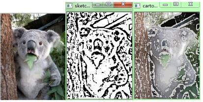 OpenCV实现彩色照片转换成素描卡通片 C C 服务器之家