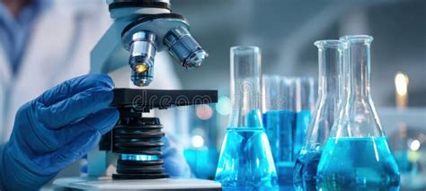 The Microscope Revealing Intricate Details In A Scientific Laboratory