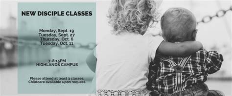 New Disciple Classes Bethel Lutheran Church