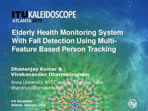 Pdf Elderly Health Monitoring System With Fall Detection Using · Anna University Mit