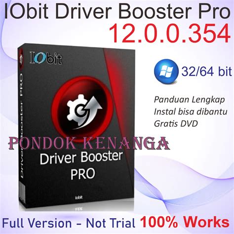 Jual Iobit Driver Booster Pro Full Version Lifetime Shopee Indonesia