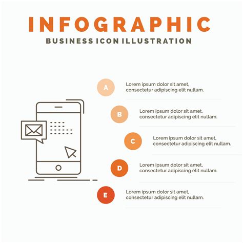 Bulk Dialog Instant Mail Message Infographics Template For Website
