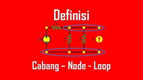 3 Definisi Mudah Node Cabang Dan Loop Dan Contoh Wira Electrical Engineering Portal