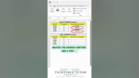 Excel Iferror Excel Formula Excel Tricks Exceltricks Youtube