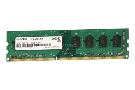 Dimm 4gb Ddr3 Essentials Módulo De Memoria 1 X 4 Gb 1600 Mhz Memoria