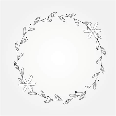 Vector Radial Leaf Botanical 9672219 Vector Art At Vecteezy