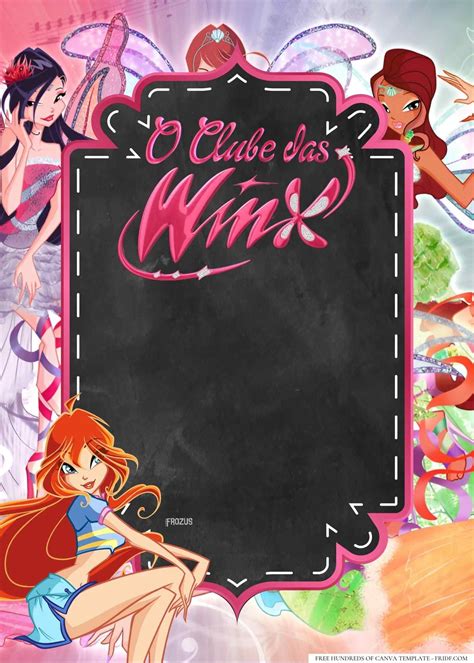 Winx Club Birthday Invitation Templates Birthday Invitations Birthday Invitation Templates