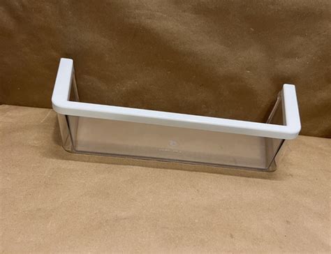 Ge Monogram Refrigerator Door Shelf 162d7837 Oem Genuine Bin Clear Fast