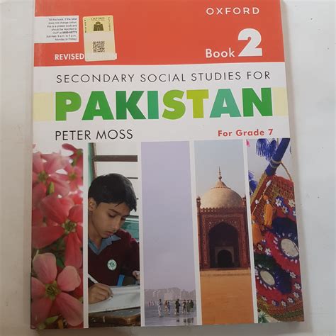 Oxford Book 2 Secondry Social Studies For Pakistan For Grade 7 By Peter