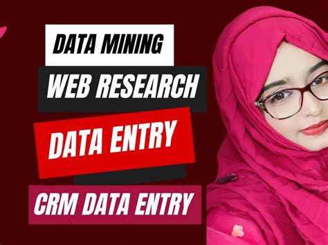 Data Entry Web Research Typing Copy Paste Web Scraping Data Mining
