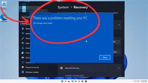 Fix There Was A Problem Resetting Your Pc No Changes Were Made In Windows Solve Cannot