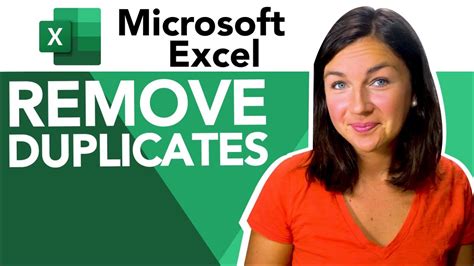 Excel How To Find And Remove Duplicates Or Duplicate Data In Rows Or Columns In Microsoft Excel