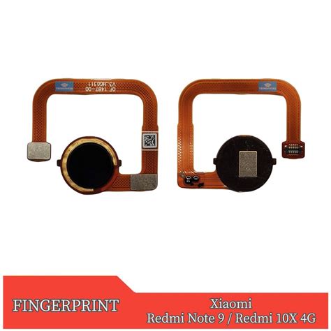 Jual Flexible Fingerprint Xiaomi Redmi Note 9 Redmi 10X 4G Original Shopee Indonesia