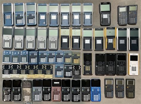 My Graphing Calculator Collection 213 Calculators R Ti Calculators