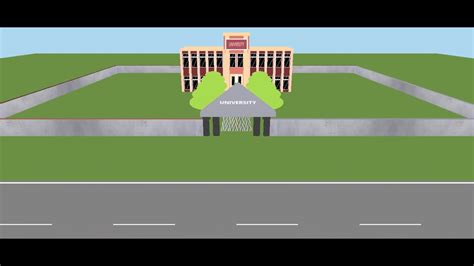 OpenGL FFP D University With Camera Movement Prathamesh Paropkari YouTube