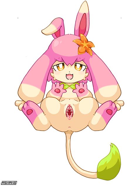 Rule 34 Absurd Res Anthro Female Flopie Flower Genitals Hi Res Kemono Multicolored Body Orange