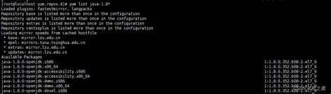 centos7通过yum安装jdk1 8 centos7 yum 安装jdk 1 8 csdn博客