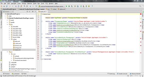 Android No Resource Found That Matches The Given Name Stylewidgetappcompatactionbar
