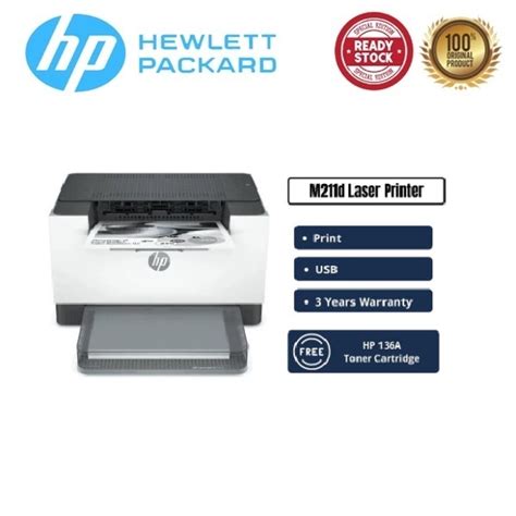 Hp Laserjet M211dw M211d Printer 9yf83a 9yf82a Shopee Malaysia