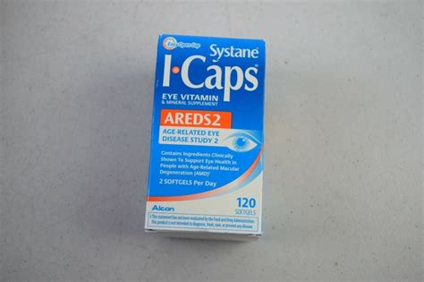 Icaps Systane Areds 2 Eye Vitamin Softgels 120 Count 2 Pack For Sale