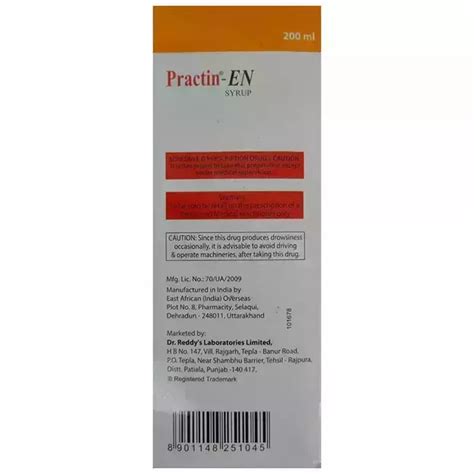 Practin En Uses Price Dosage Side Effects Substitute Buy Online