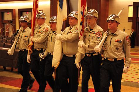 Our Color Guard At The 2013 National Royal Rangers Lead Conference In