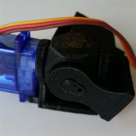 3d Printable 9g Servo Based Universal Joint By Nahuel Taibo