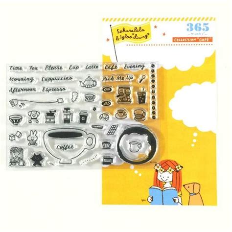 Igloo Dining 365 Clear Stamps Cafe Cute Things From Japan