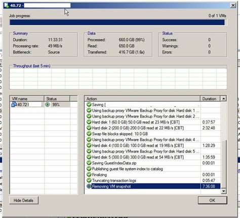 Solved Veeam Backup Job Experts Exchange
