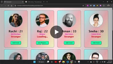 Practicing Javascript With A Simple Friend Toggle Gaurav Pandey