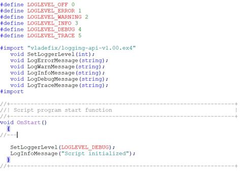Mt4 Logging Api Free Download Trading Library For Metatrader 4