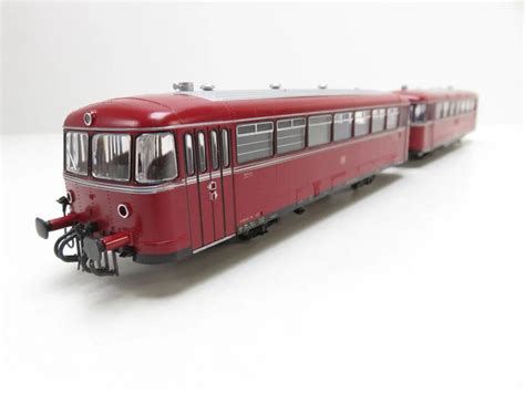 Gum080 Roco 43018 Schienenbus Mit Beiwagen Br Vt 98 Db Dc H0 Ovp