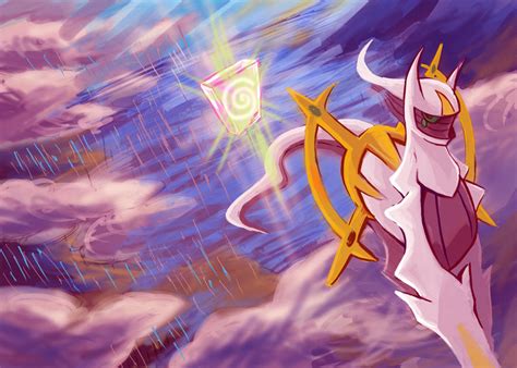 Arceus Fan Art 2 By Mysticnebula On Deviantart