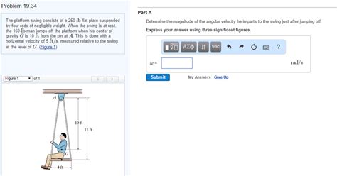 solved determine the magnitude of the angular velocity he