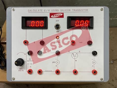 E By K Using Silicon Transistor At Best Price In Ambala Cantt Ambala Electronic Instruments