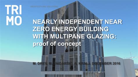 Pdf Nearly Independent Nearly Zero Energy Building Nzeb Proof Of Concept Simulation