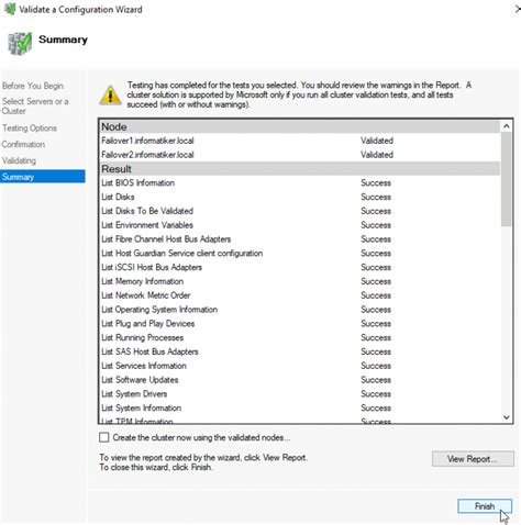 Create Failover Cluster In Windows Server IT Blog