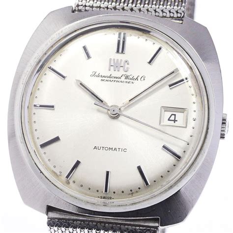 Iwc Schaffhausen（iwcシャフハウゼン） 【iwc Schaffhausen】iwc オールドインター デイト 自動巻き
