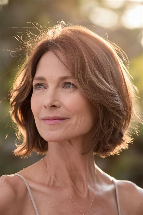 Trendy Short Stacked Bob Haircuts For Women Over 50