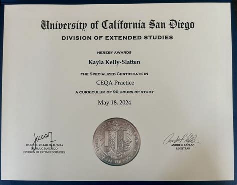 Kayla Kelly Slatten Jd Cfm On Linkedin Ceqa
