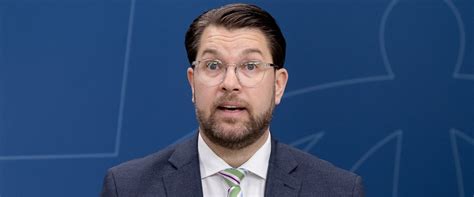 Åkesson Till Angrepp ”de Får Ge Sig” Marcus Oscarsson